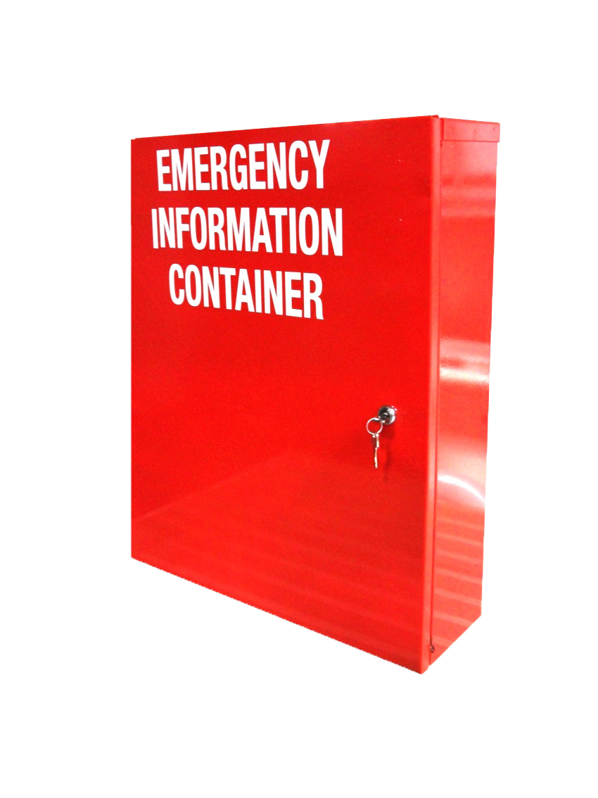 Emergency Information Cabinet